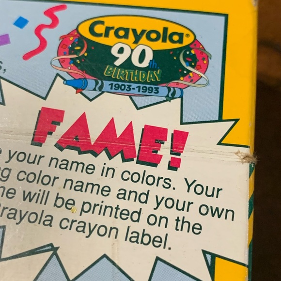 Crayola | Toys | Vintage Crayola Crayon Big Box 96 Crayons With Built In Sharpener 992 | Poshmark